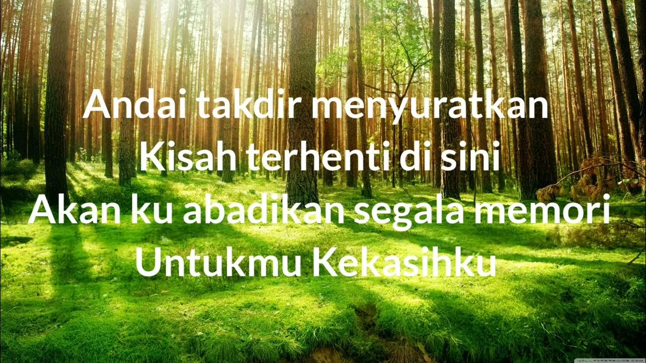 Wany Hasrita Rintihan Rindu Lirik (OST Jurnal Suraya) - YouTube