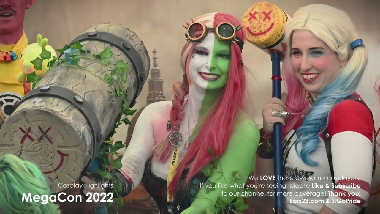 [4K] MegaCon 2022 red carpet and cosplay at Orlando, Florida's comic ...