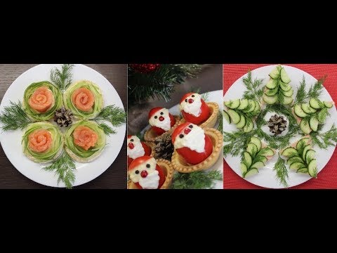 Yeni İl Temalı 3 Qəlyanaltı Resepti