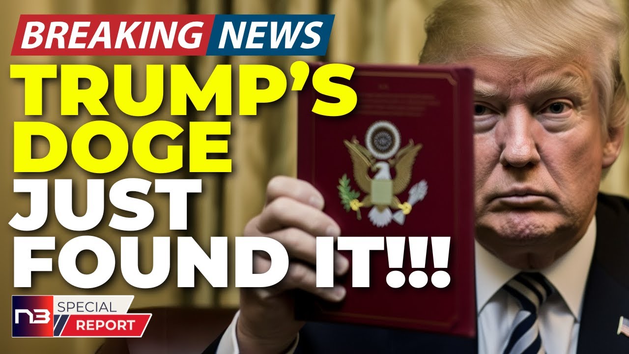 🚨BREAKING: What Trump's DOGE Just Found Will Make Every American's ...