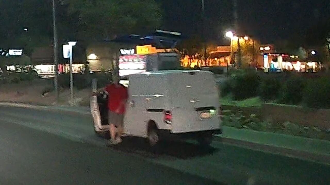 VIDEO: Hit-and-run driver fled North Las Vegas crash - YouTube