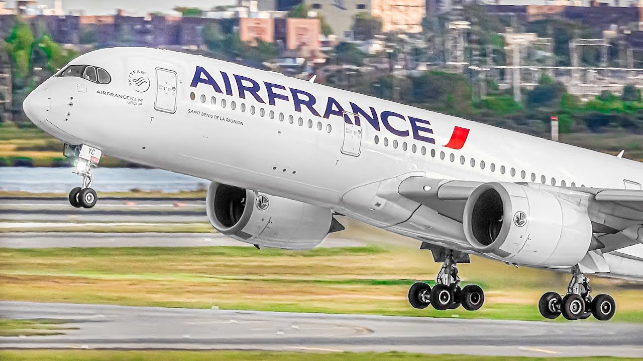 30 MINUTES of CLOSE UP TAKEOFFS and LANDINGS at JFK | New York JFK ...