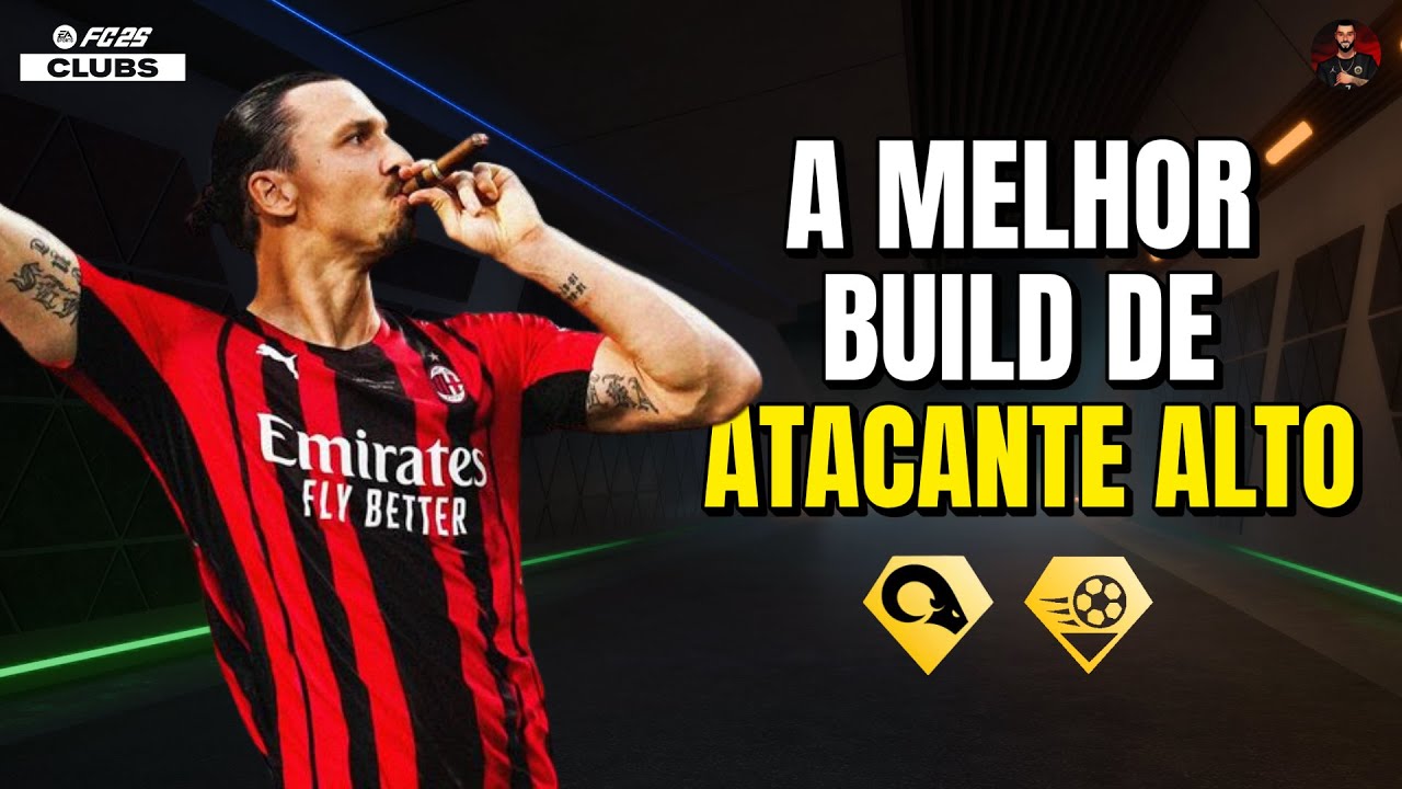 A Melhor Build de ATACANTE ALTO META (ST) | FC 25 CLUBS (Build de ...