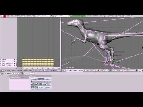 Raptor animation - YouTube