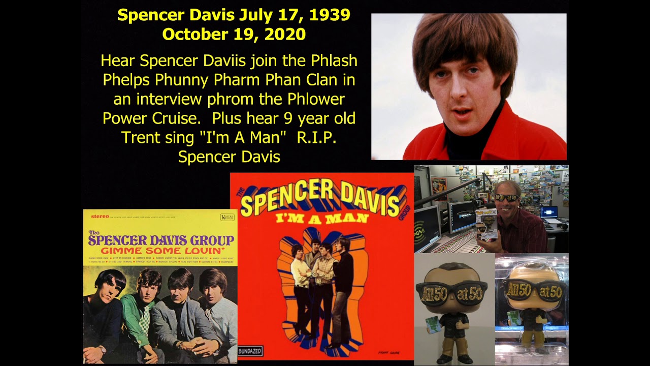 Spencer Davis interview with Phlash Phelps on SIRIUS XM 60's on 6 - YouTube