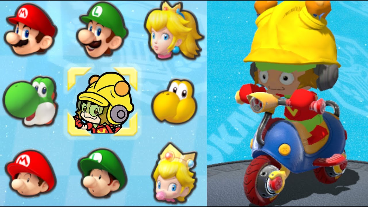 WarioWare 9-Volt in Mario Kart 8! (Star Cup) - YouTube