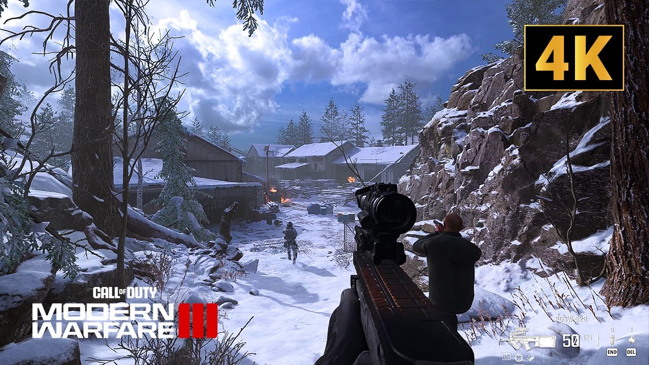 Frozen Tundra - Call of Duty MW3 (4K PC) - YouTube
