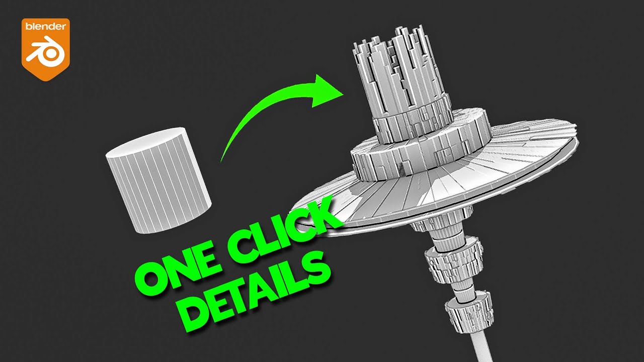 Easy Sci-Fi Panels and Details in Blender - YouTube