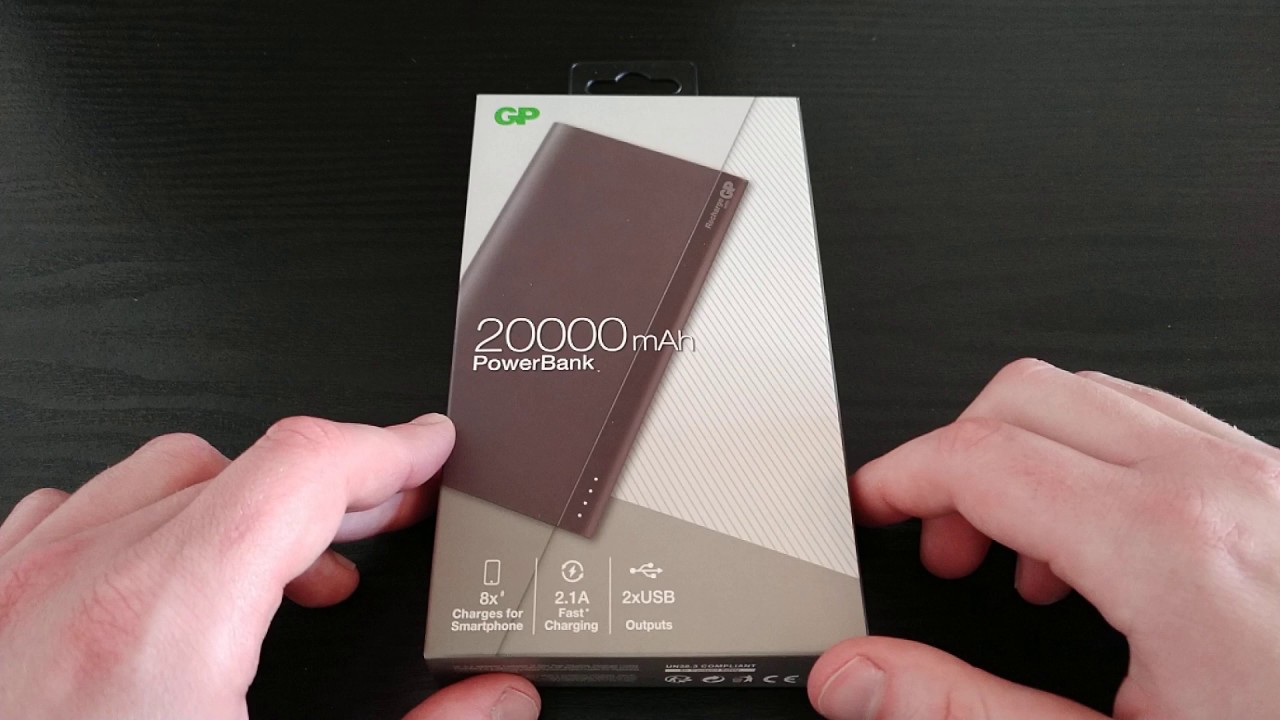 PowerBank 20000mAh marki GP B20A. Unboxing i test mega pojemnego ...