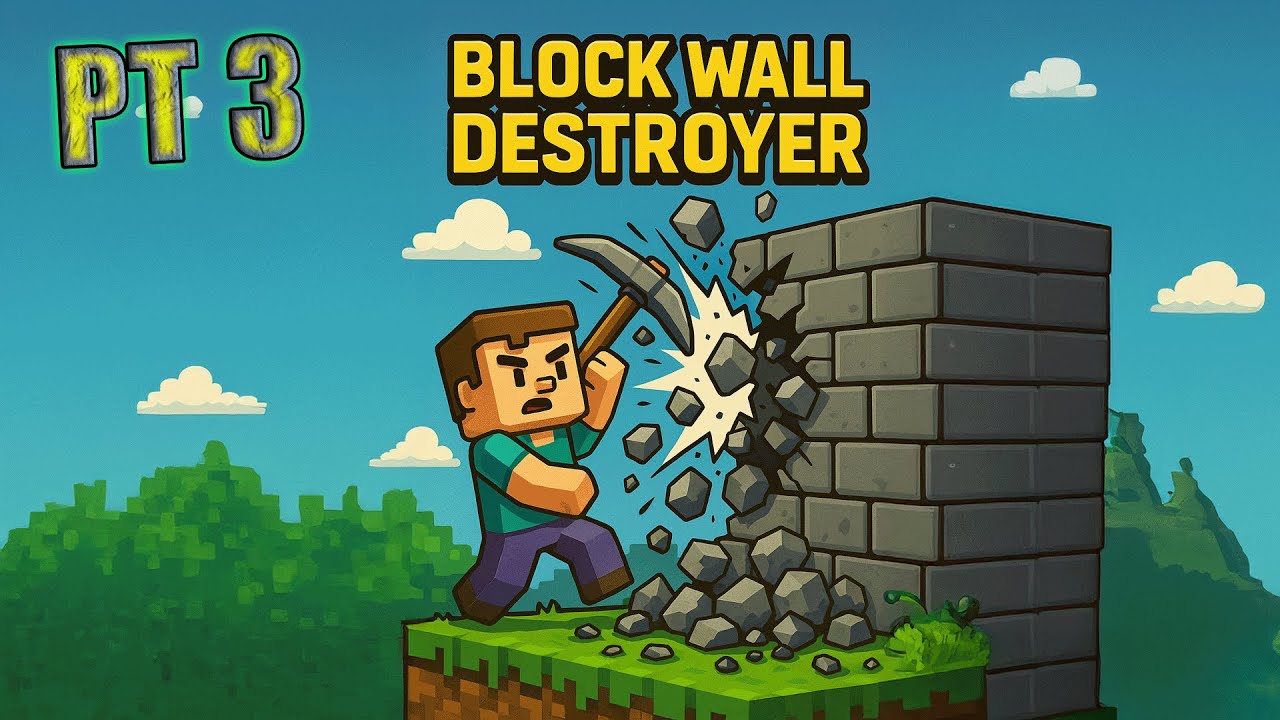 This Wall Didn't Stand a CHANCE | Block Wall Destroyer Ep. 3 - YouTube