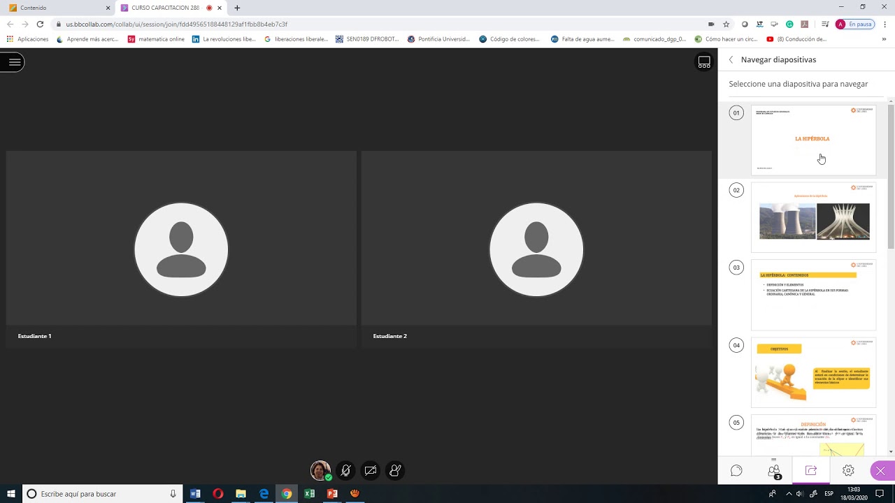 Parte 2.1 - Previo al inicio - Preparar la sala virtual - YouTube
