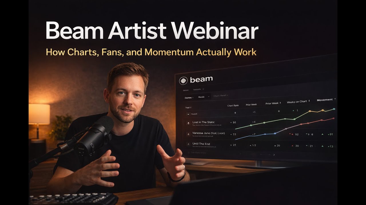 The Beam Artist Webinar — Discovery, Charts, and Momentum Explained ...