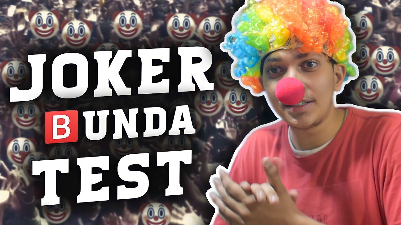 AM I A JOKER 🅱UNDA - YouTube