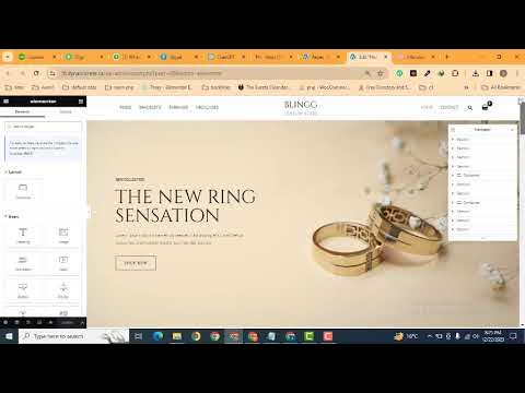 How to increase or decrease section height in elementor wordpress - YouTube