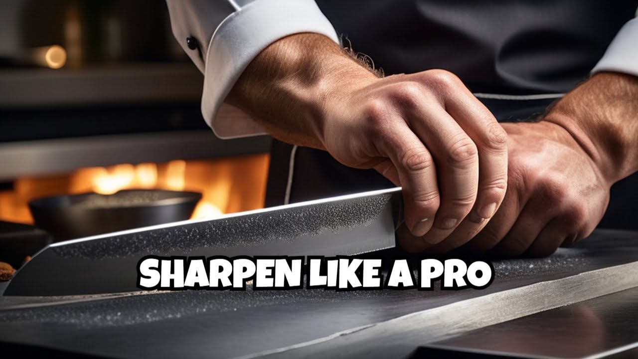 Knife Sharpening Basics for Safe Cooking Experience - YouTube