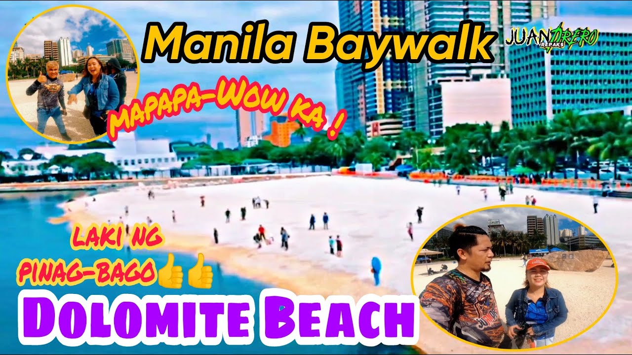 Manila Baywalk Dolomite Beach - YouTube