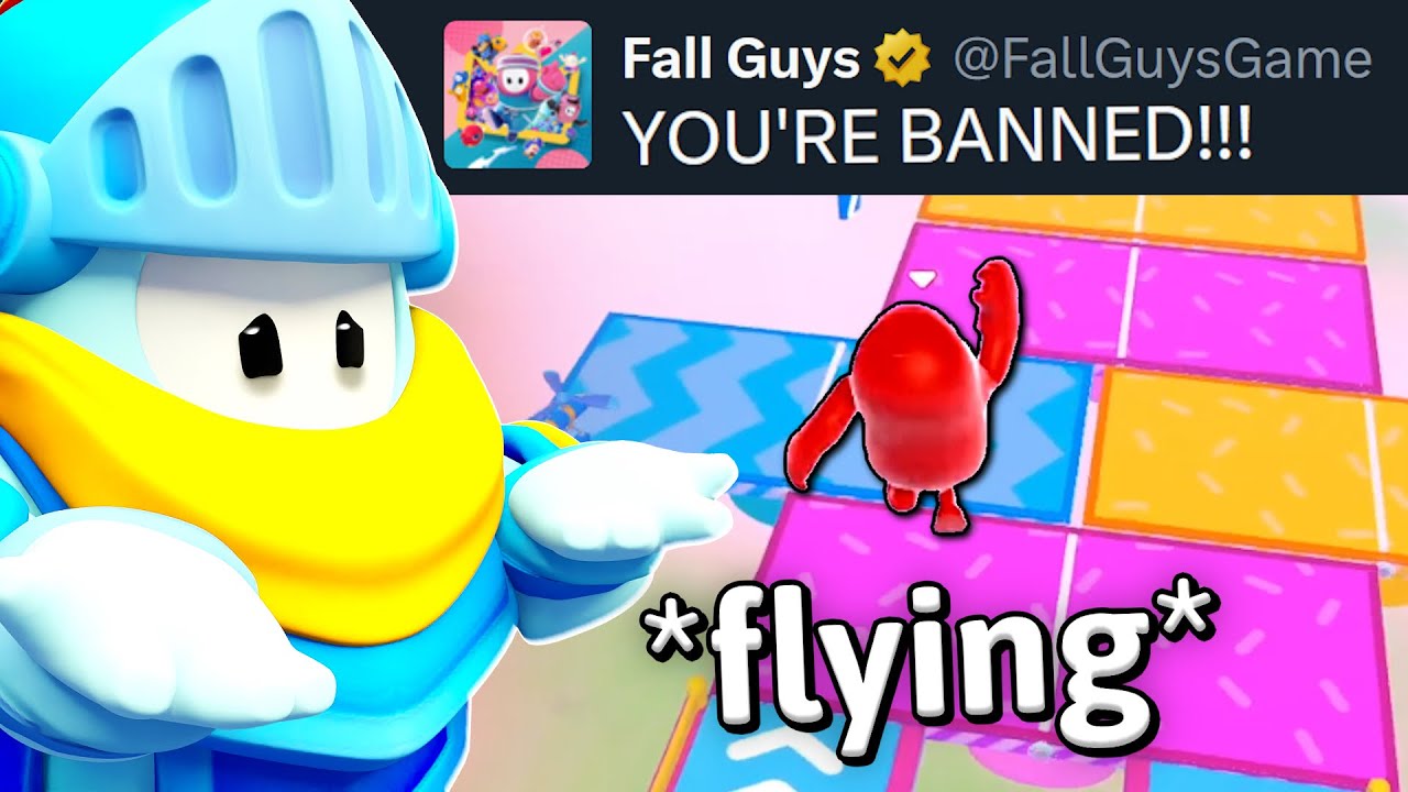 I Got BANNED from Fall Guys… - YouTube