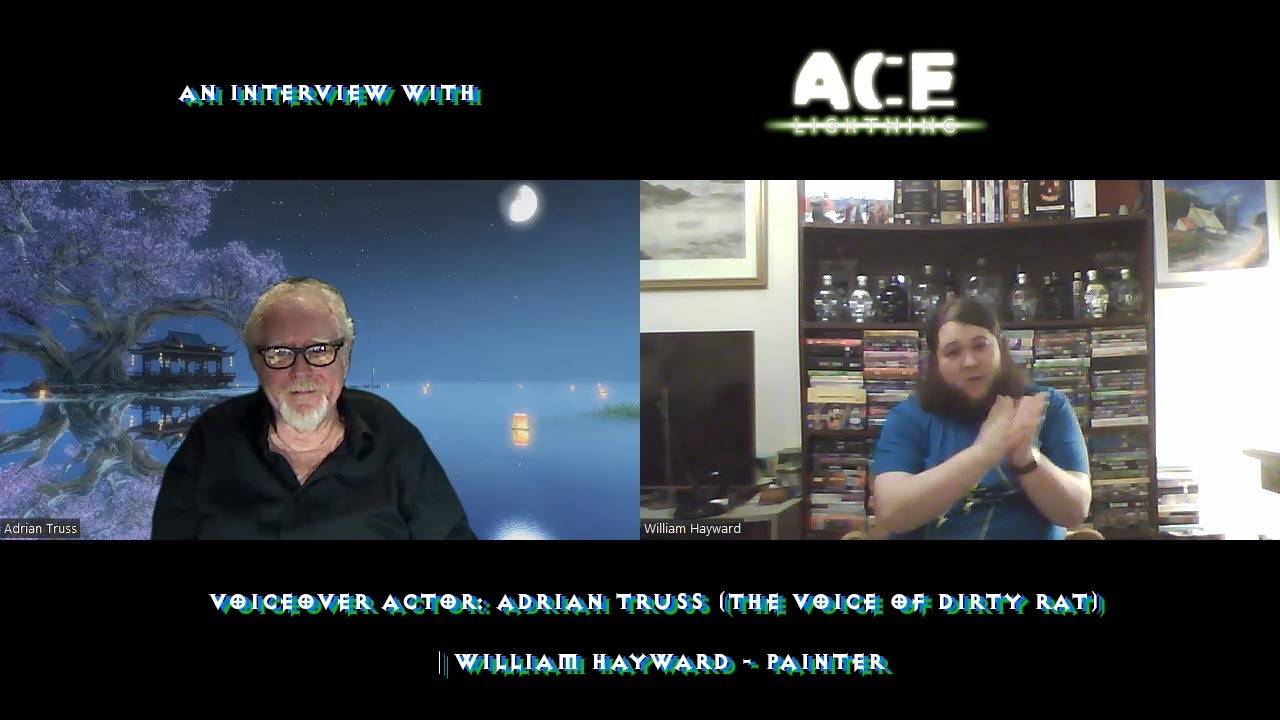 Interview with Ace Lightning Voiceover Actor: Adrian Truss (Dirty Rat ...