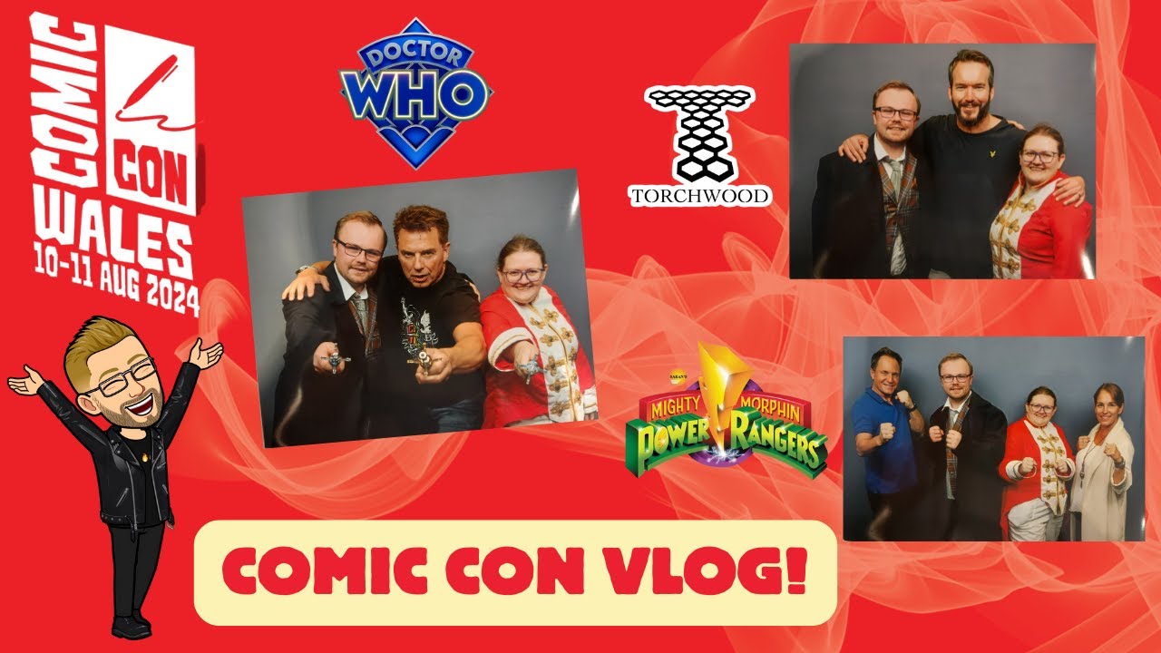 Comic Con Wales Vlog 2024: Saturday 10th August - YouTube