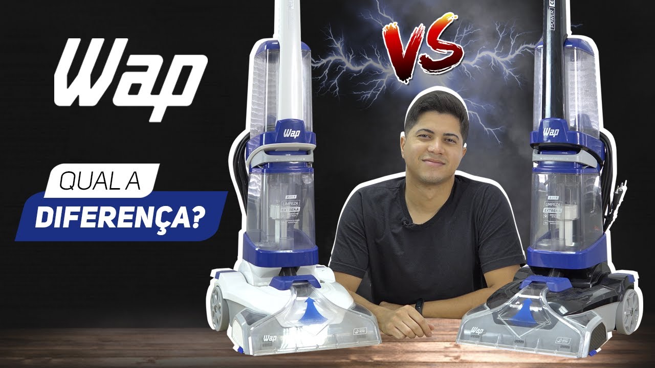 QUAL A DIFERENÇA? WAP COMFORT CLEANER PRO X WAP POWER CLEANER PRO ...