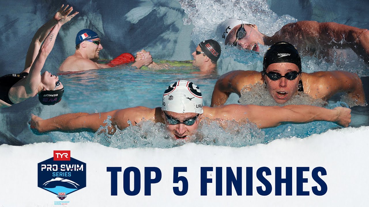 Top 5 Finishes From TYR Pro Swim Series Sacramento | Teaser - YouTube