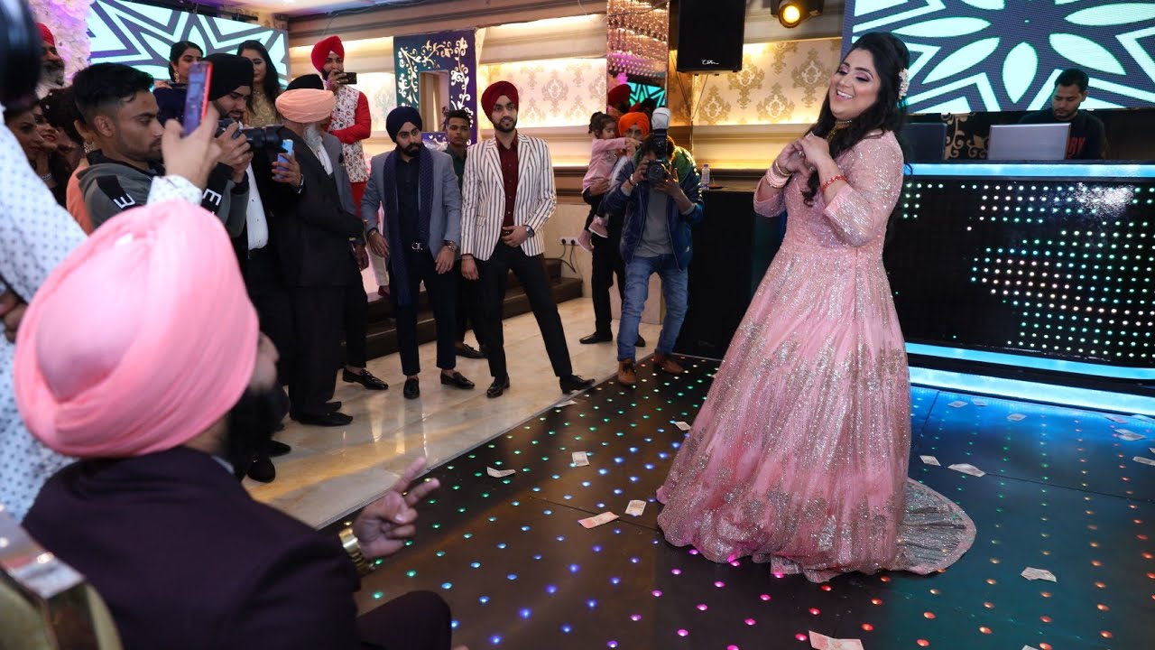 Engagement Performance by Bride Preet + Jass - YouTube