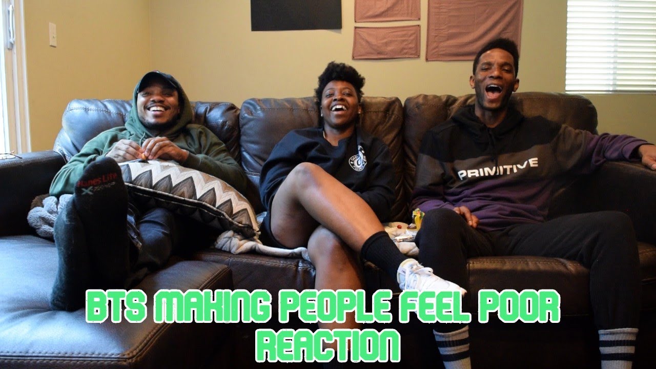 BTS making people feel poor | REACTION - YouTube