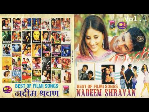 Best of Filmi Songs Vol.1 💖 Nadeem Shravan Hits | 90s Romantic Bollywood Songs MP3 Jukebox