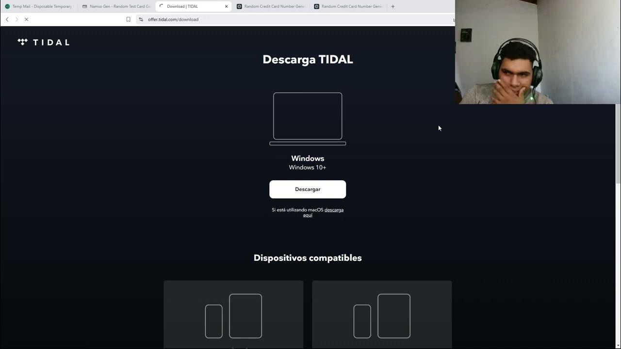 COMO CREAR CUENTAS DE TIDAL GR@TIS #tidal #music #gratis #tutorial - YouTube