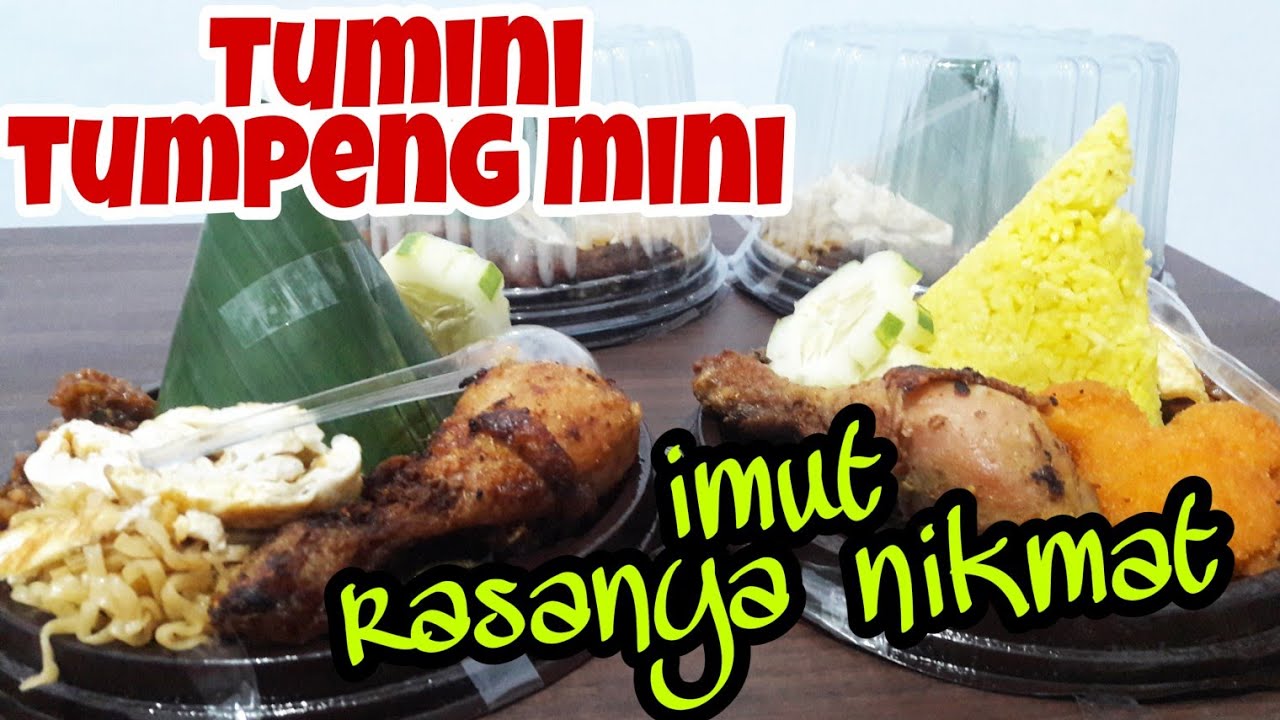 Tumpeng Mini. Kecil Imut Rasanya Nikmat. || Kuliner Surabaya - YouTube