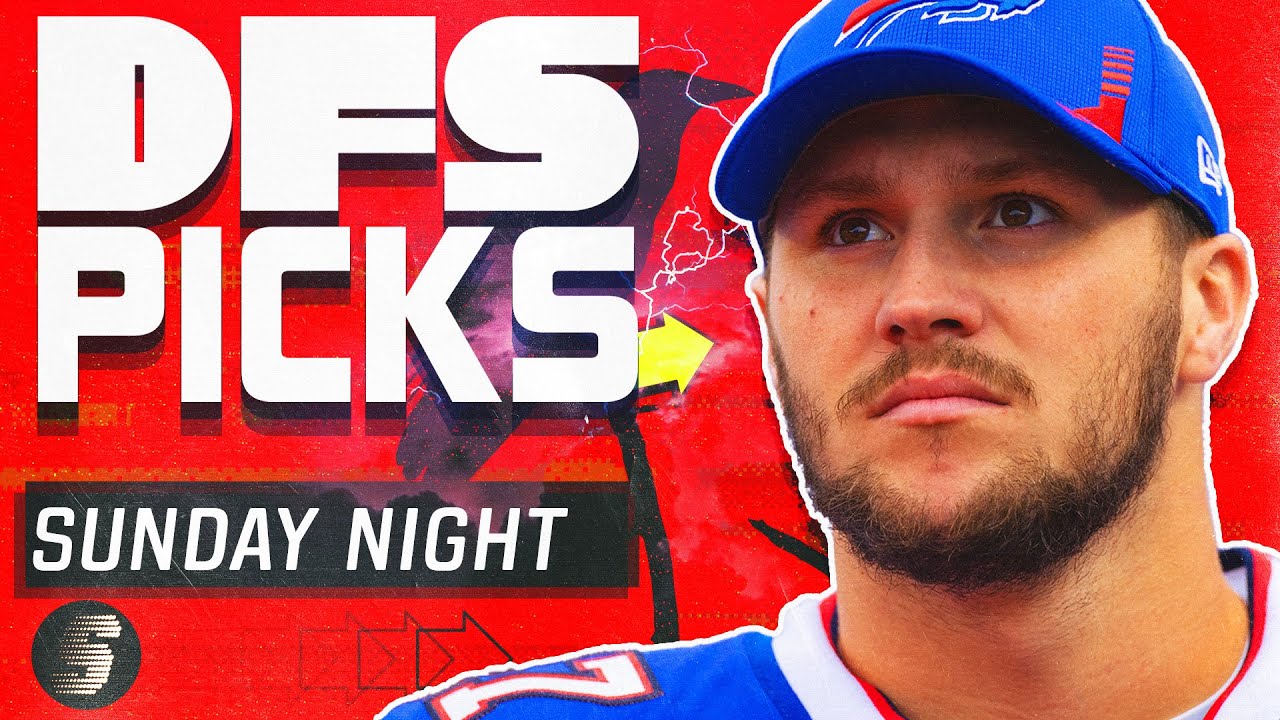 NFL DFS Showdown Live Before Lock SNF Week 8 | Packers vs Bills Sunday ...