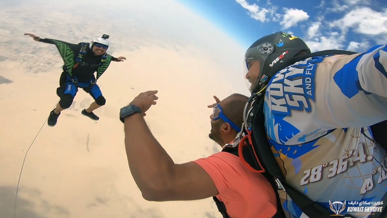 Skydive at Kuwait | Skydive | Kuwait| Skydiving Kuwait| Tandem Skydive ...