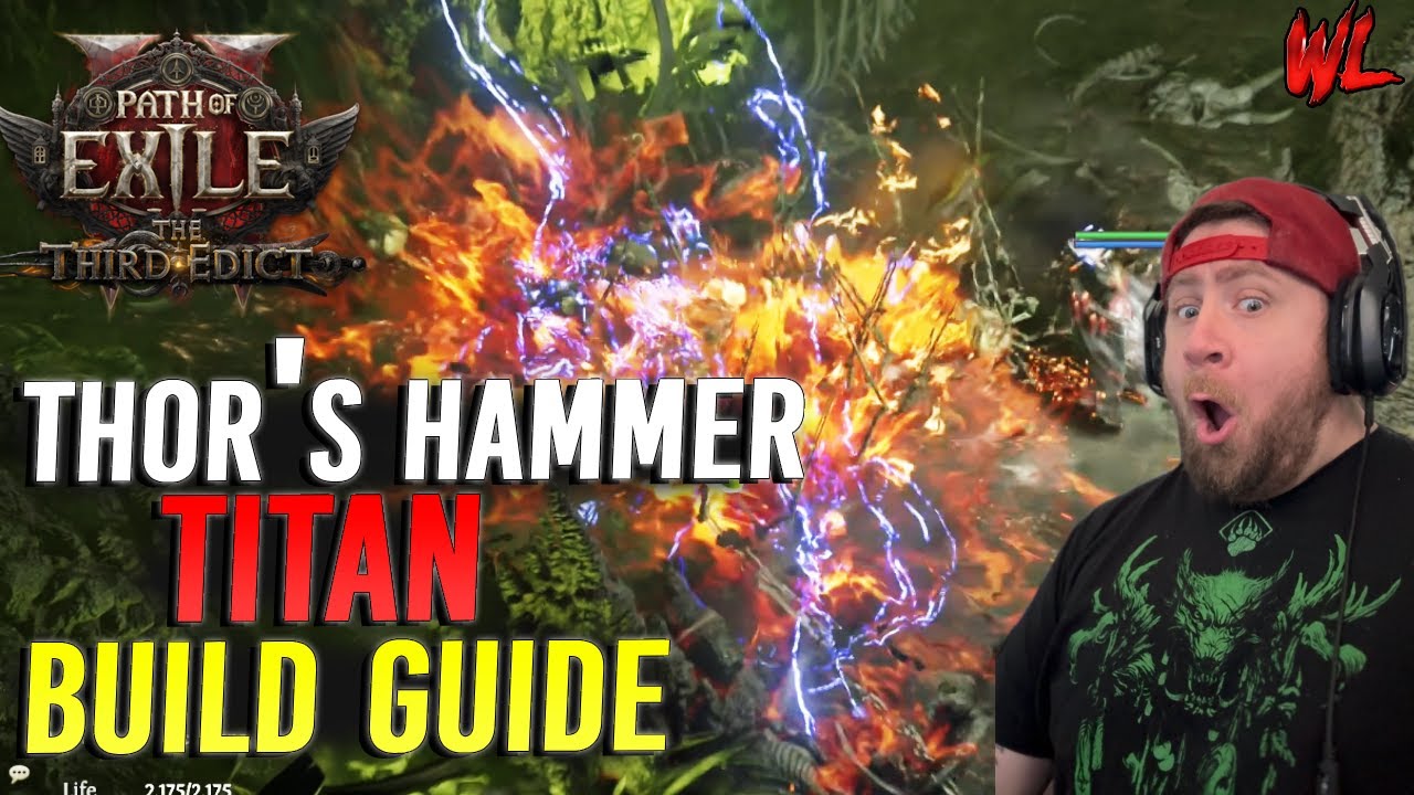 THOR'S FORGE HAMMER TITAN BUILD GUIDE for 0.3 Poe2 - YouTube
