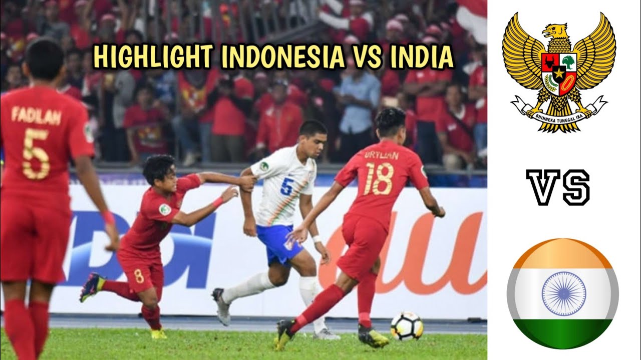 INDONESIA VS INDIA || HIGHLIGHT AFC U16 #timnasindonesia #afcasiancup ...