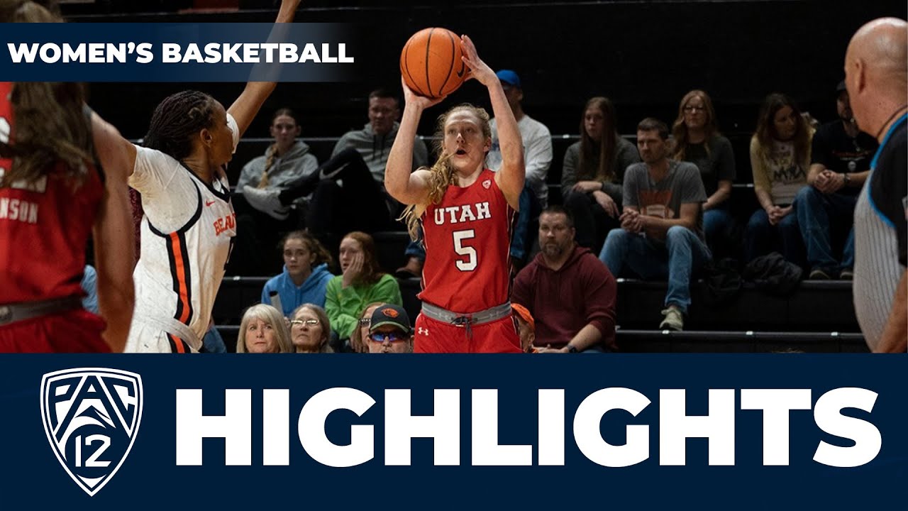 No. 7 Utah vs. Oregon State | Game Highlights | College Women's ...
