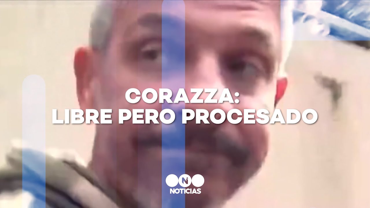 CORAZZA: LIBRE PERO PROCESADO - Telefe Noticias - YouTube