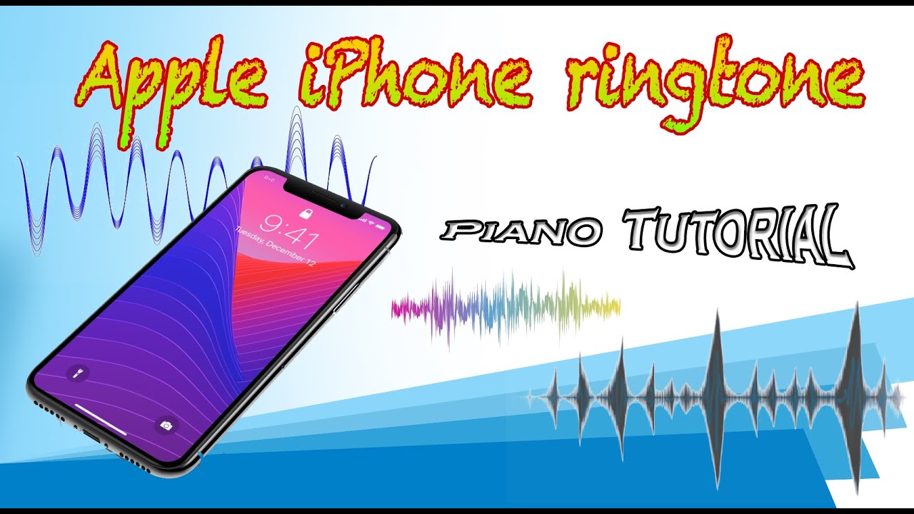 Iphone Ringtone Piano Tutorial - YouTube