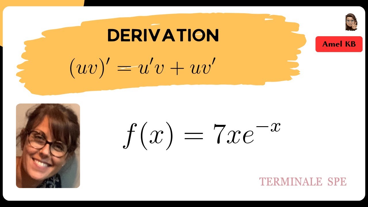 Calculer la dérivée d'un produit - YouTube