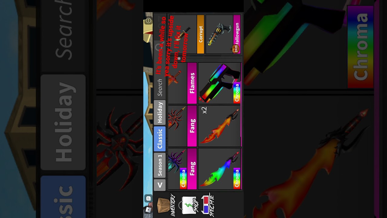 new mm2 inv :) - YouTube