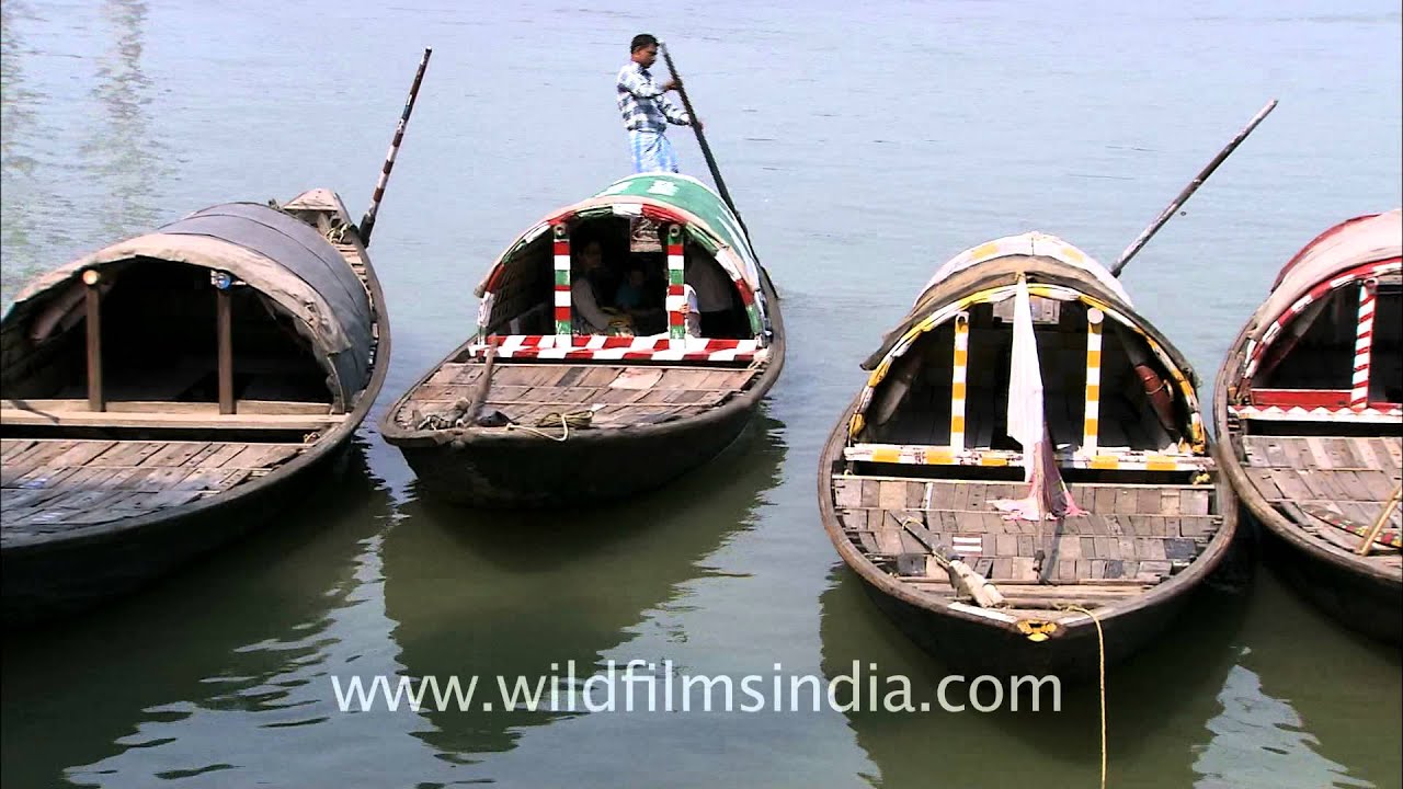 Kolkata country boats - YouTube