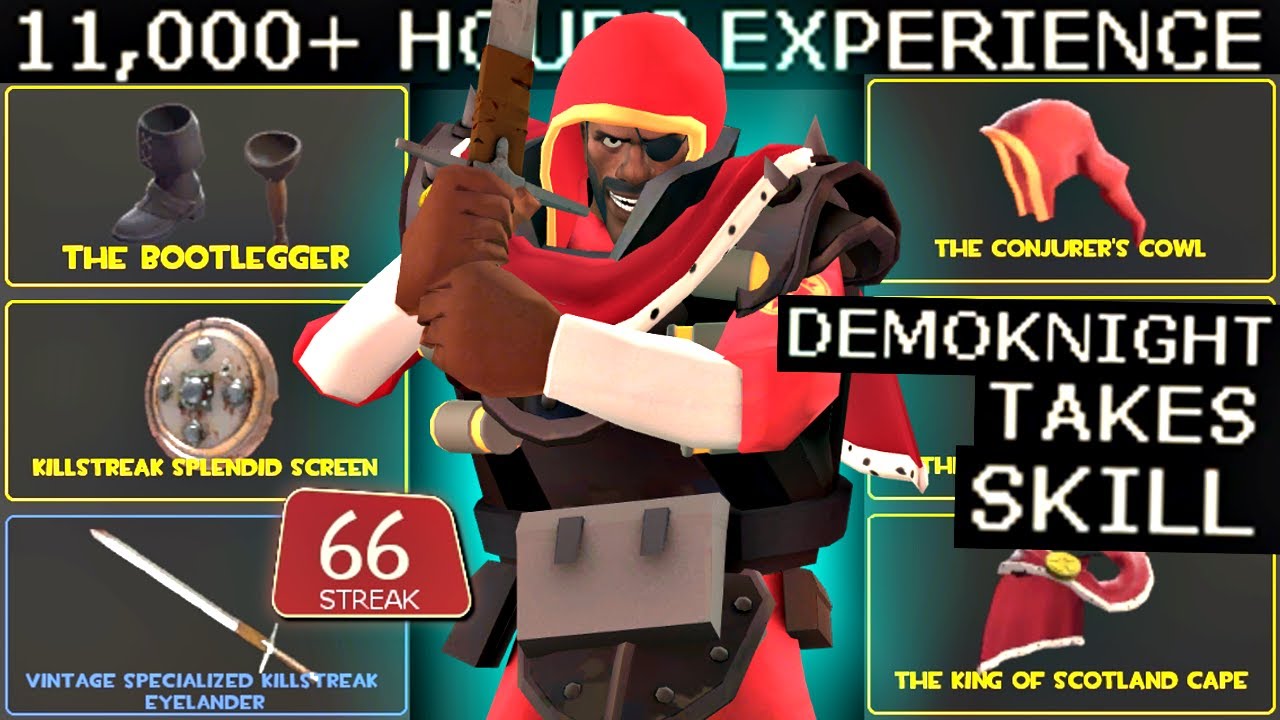 Easy MODE Demoknight🔸11000+ Hours Experience (TF2 Gameplay) - YouTube