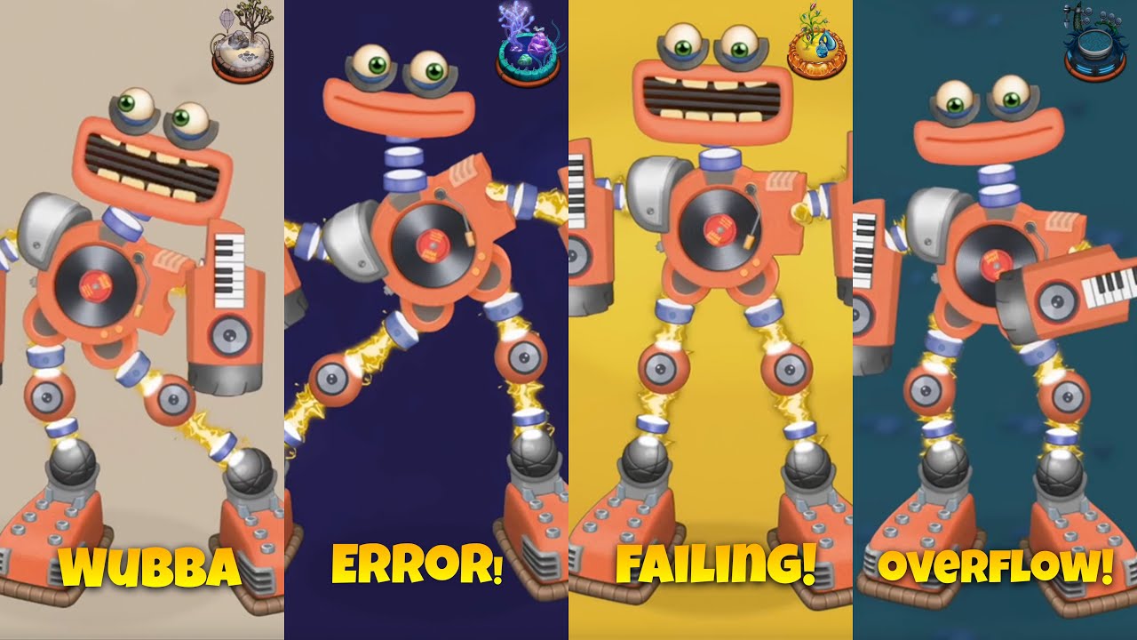 All Lyrics - Rare Wubbox ~ My Singing Monsters - YouTube