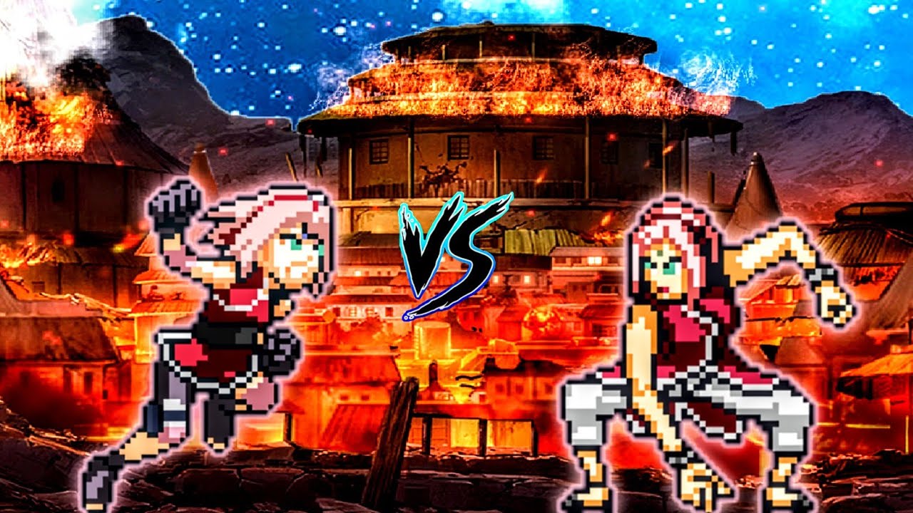 Sakura Last OP VS Sakura BNG OP in Jump Force Mugen - YouTube