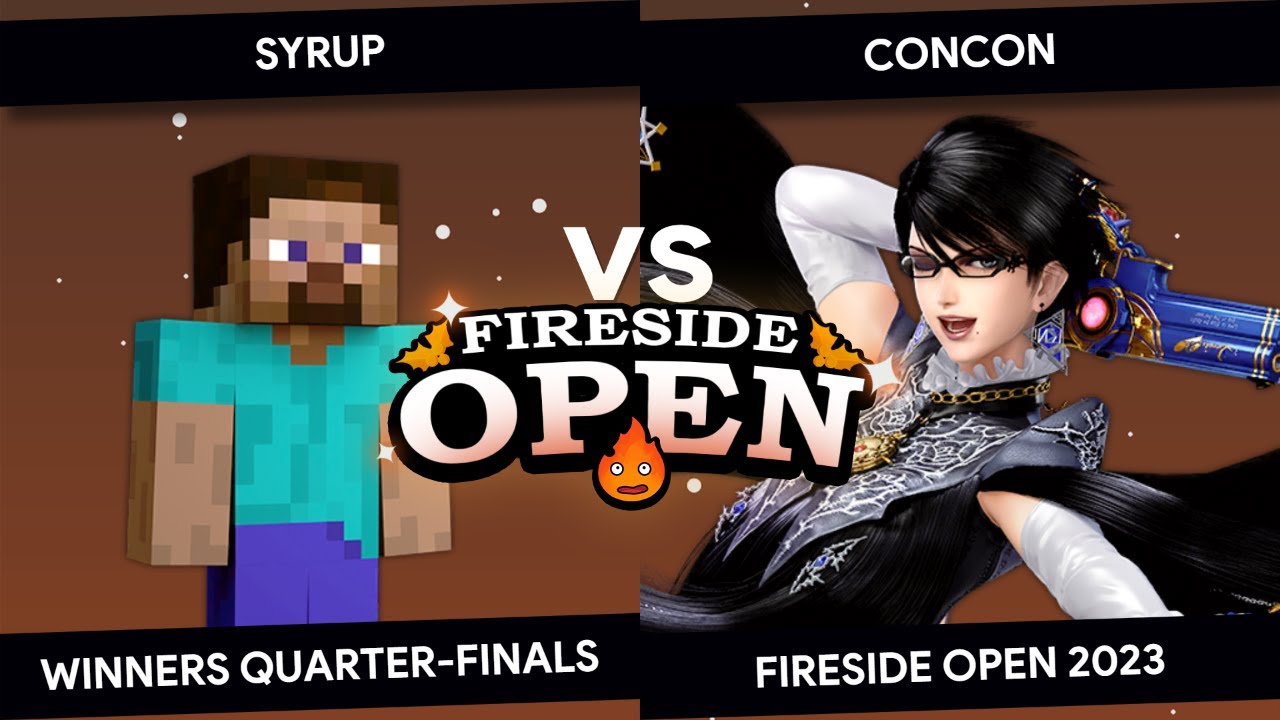 Fireside Open 2023 - Syrup (Steve) vs ConCon (Bayonetta) - Winners ...