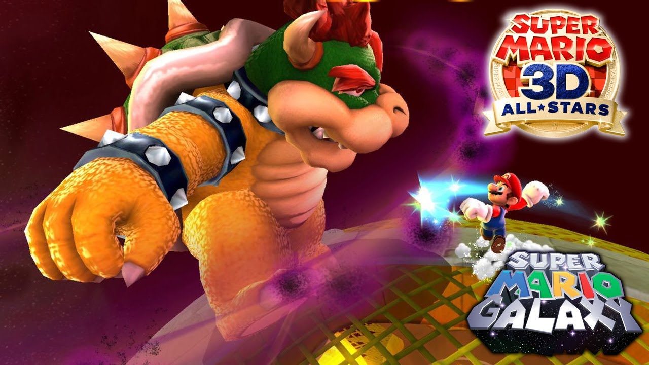 Super Mario Galaxy Walkthrough - PART 14: Bower's Dark Matter Plant ...