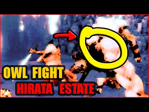 Sekiro Shadows Die Twice - Wolf Vs Owl (Boss Fight / Hirata Estate ...