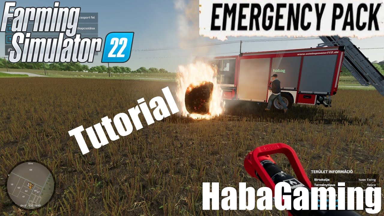 Tűz a Farming Simulatorban? 😱🔥 /Farming Simulator 22 - YouTube