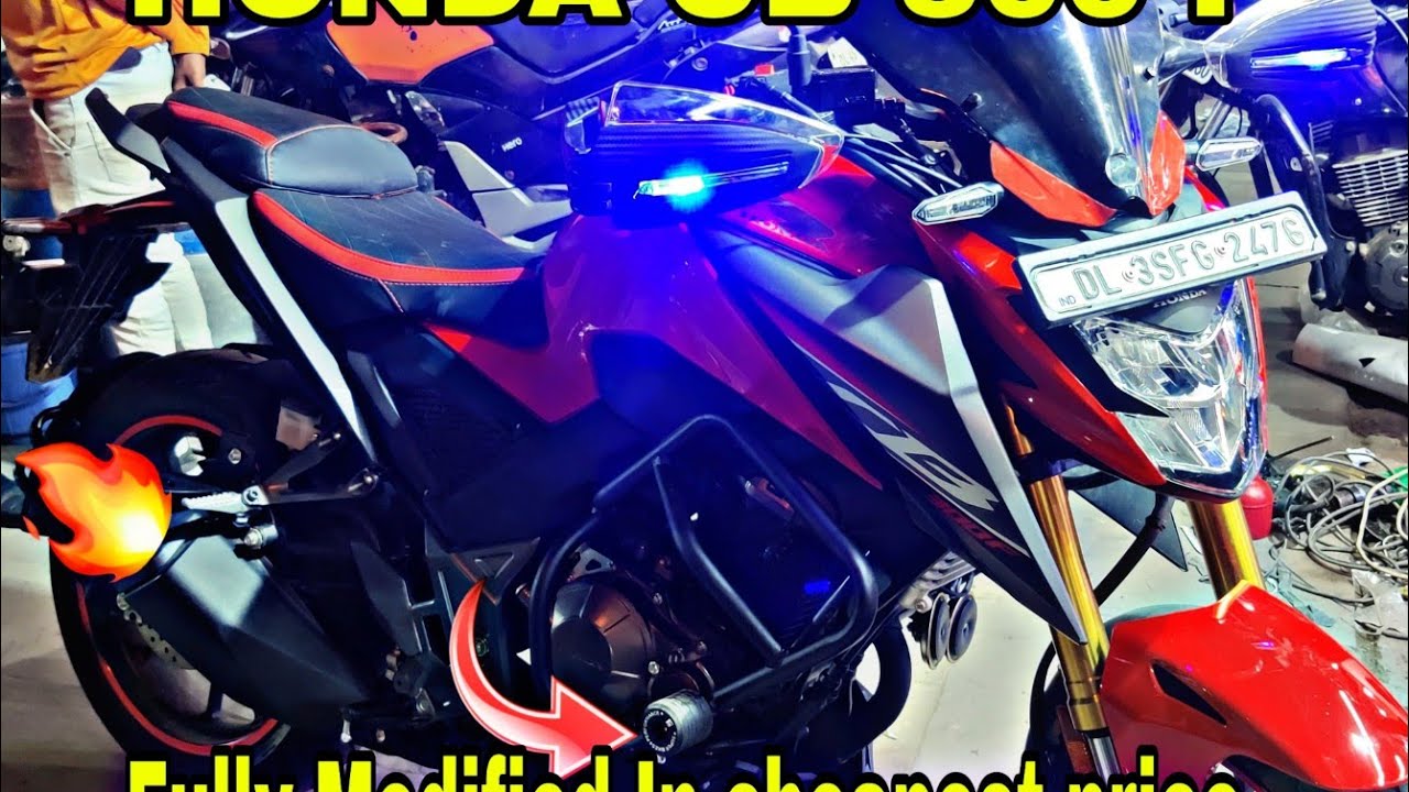 NEW Modification Accessories For Honda CB 300 F - YouTube