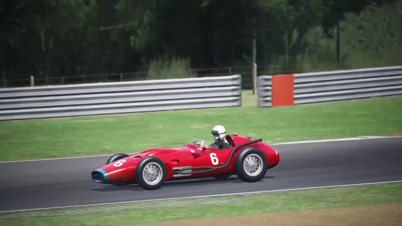 Maserati 250F (12 cylinder) at Brands Hatch - YouTube