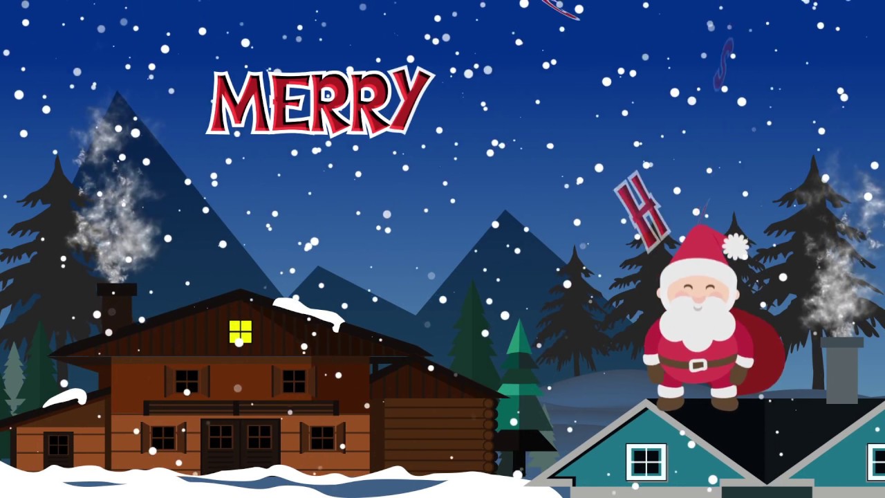 Santa Claus Animation for Children Cartoon Video for Kids - YouTube